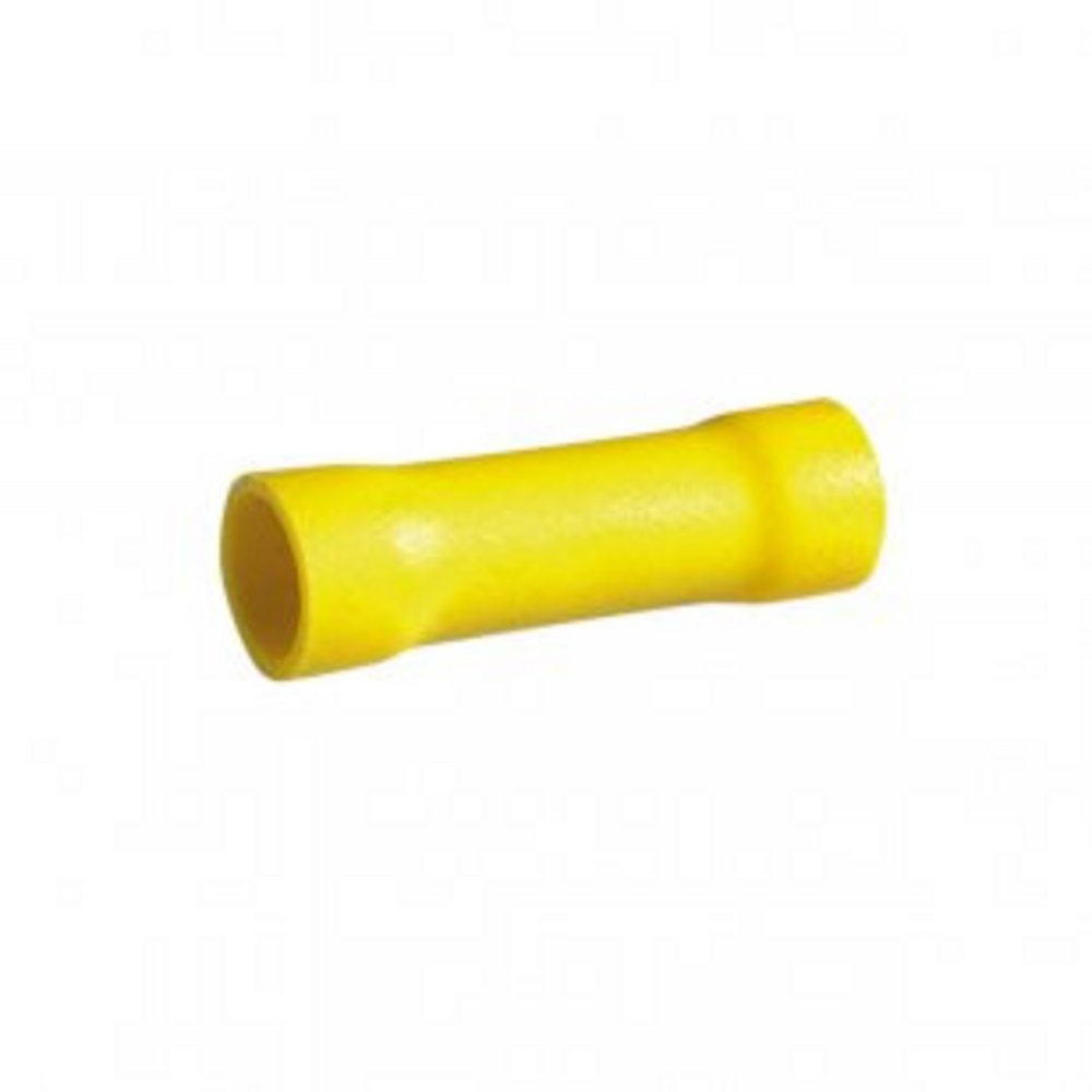 Crimp Terminal Butt Connector (5.5mm) - Yellow [Pack of 100]