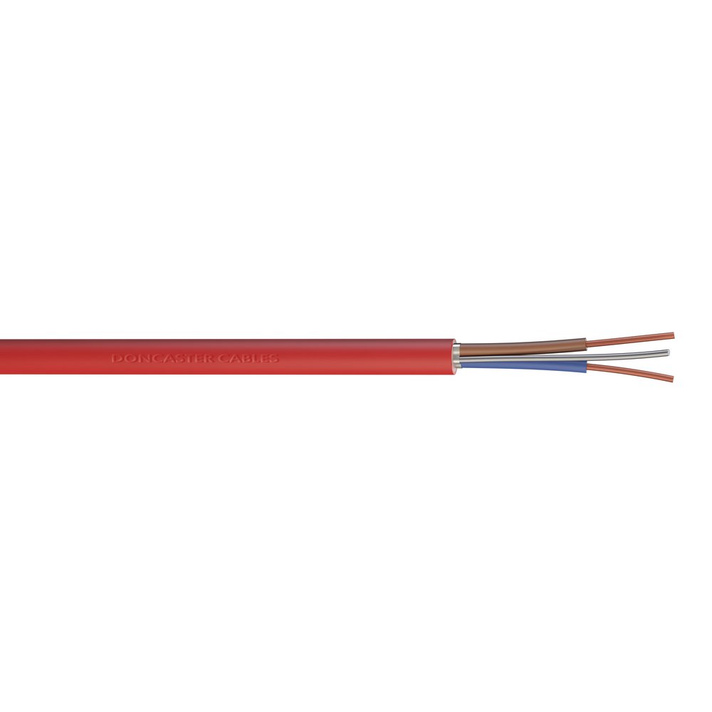 Firesure® 500 Fire Performance Cable, 2.5mm², 2 Core, LSNH, Red (100m Drum)