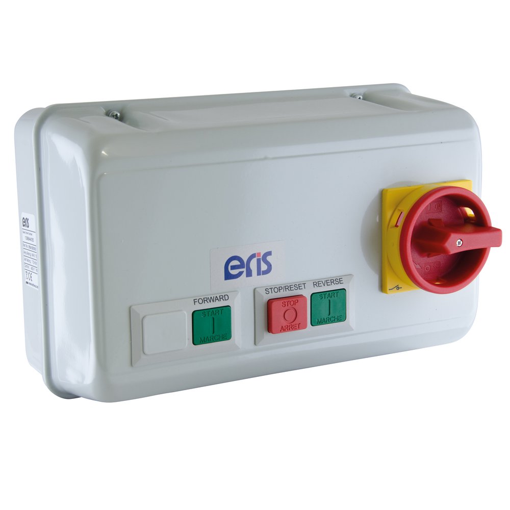 1.5kW DOL Reversing Starter with Isolator, 240V, 1 Pole, Steel, IP55 ...