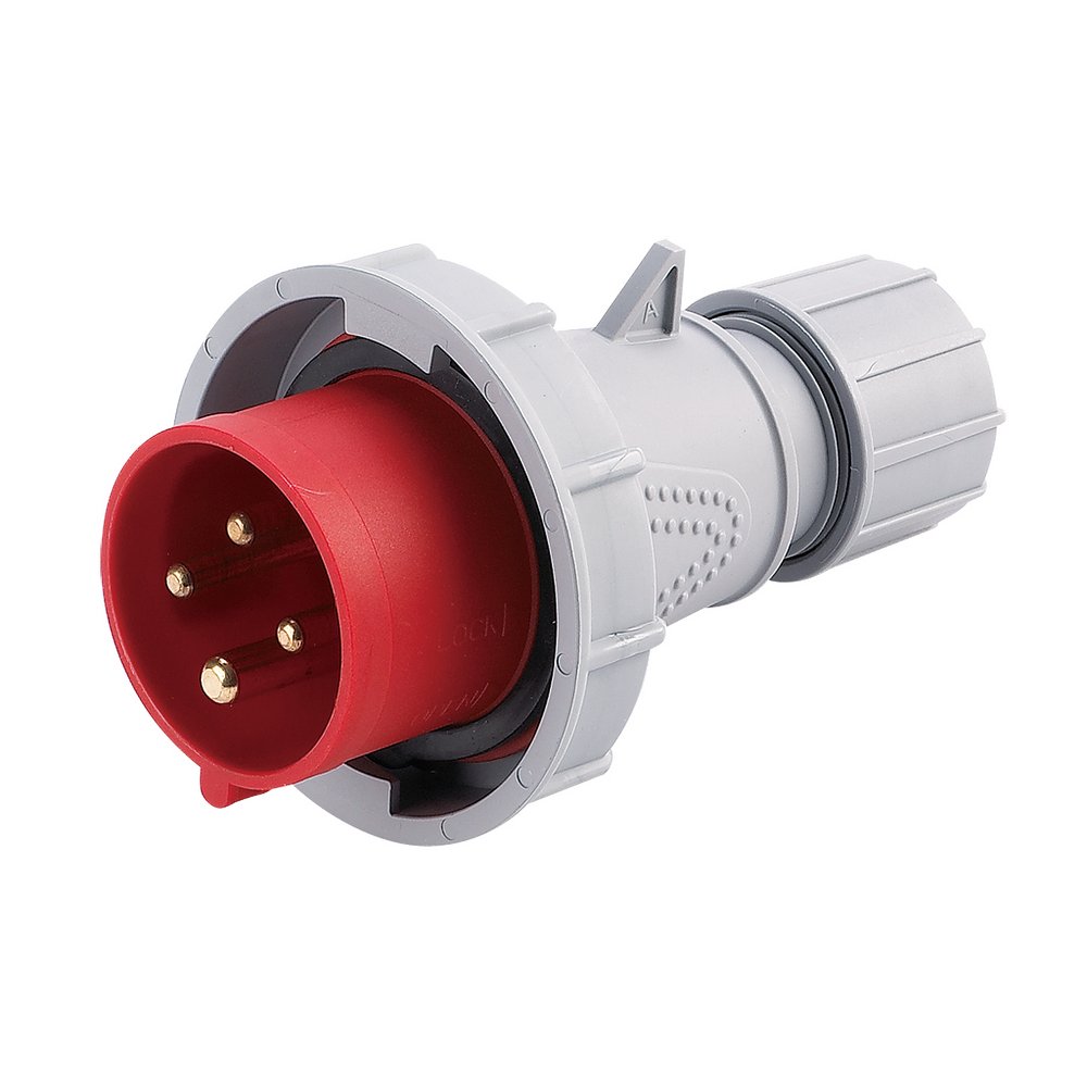 IP67 Plug 16A 3P+E 415V