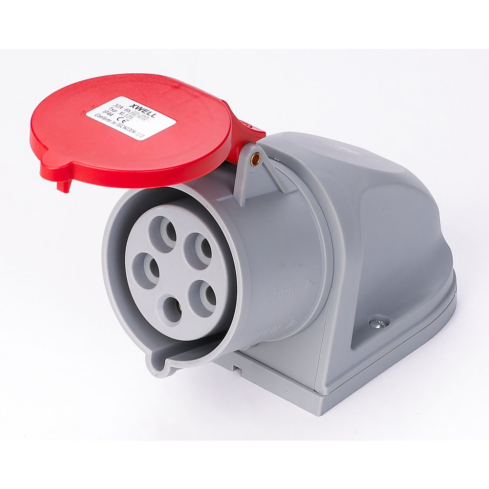 IP44 Surface Socket 32A 3P+N+E 415V