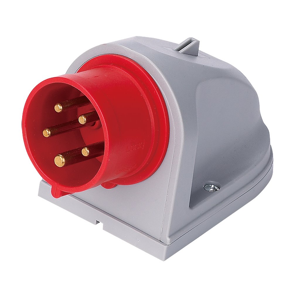 IP44 Surface Appliance Inlet 16A 3P+N+E 415V
