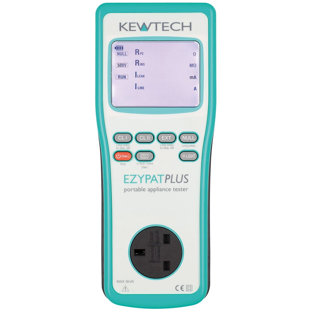 Battery Operated Manual PAT Tester with Automatic Sequences & 230/110V ...