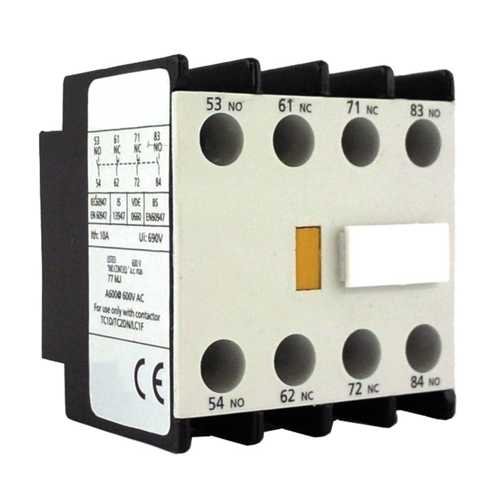 Front Mounting Auxiliary Contact Block 2N/C