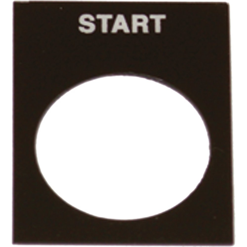 Legend Plate 22mm -Start