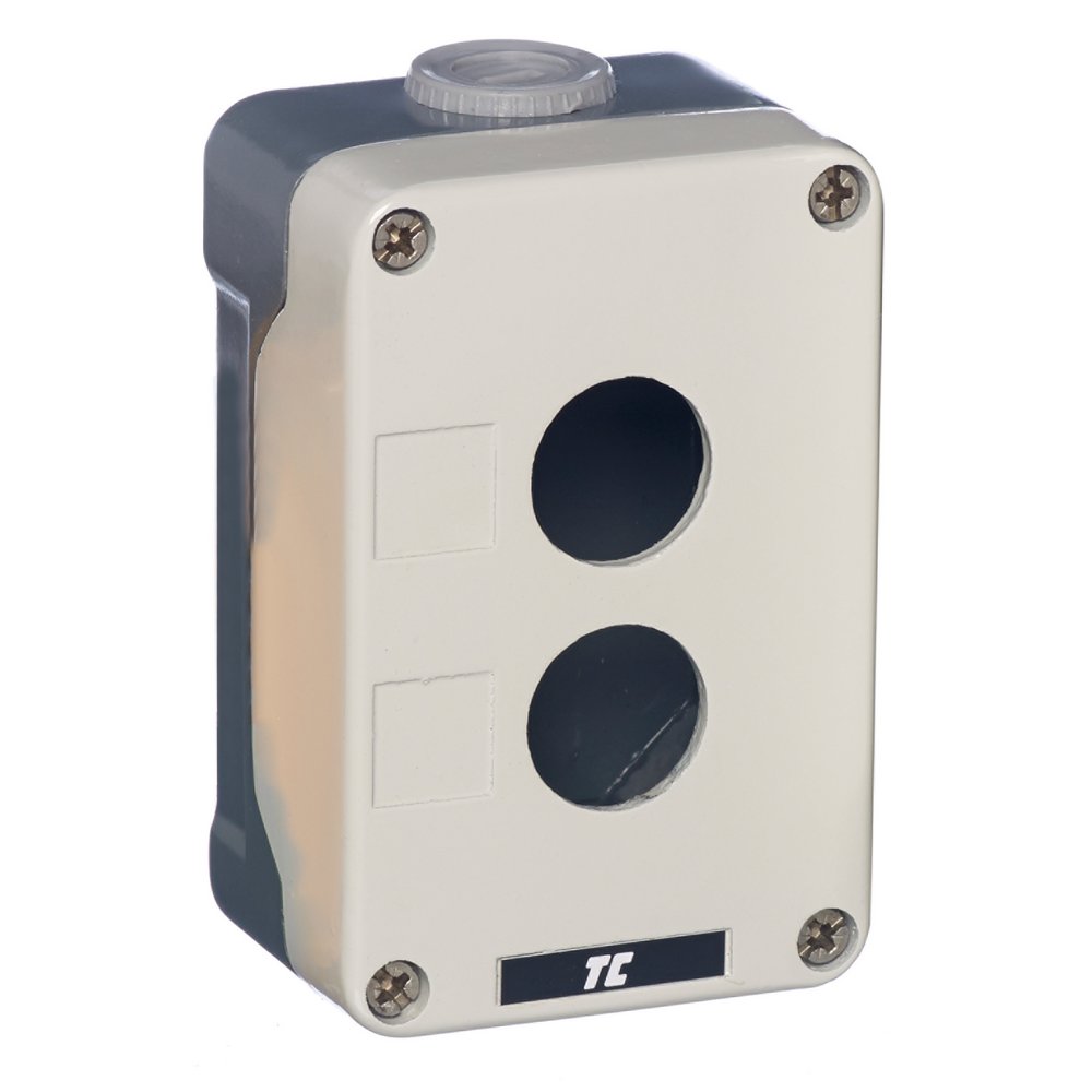2 Hole Metal Empty Control Station (IP65)