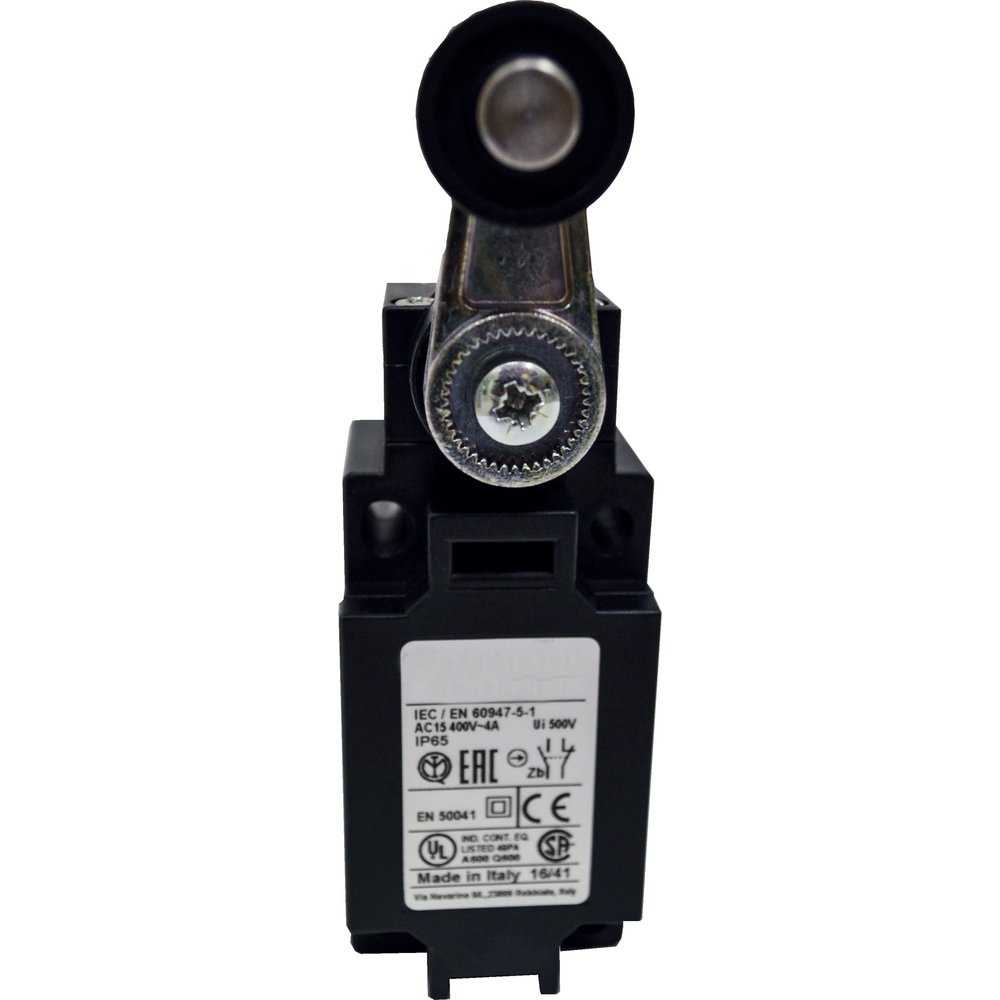 Limit Switch M20 Ø22 Nylon Roller Lever 1No + 1Nc Snap Action