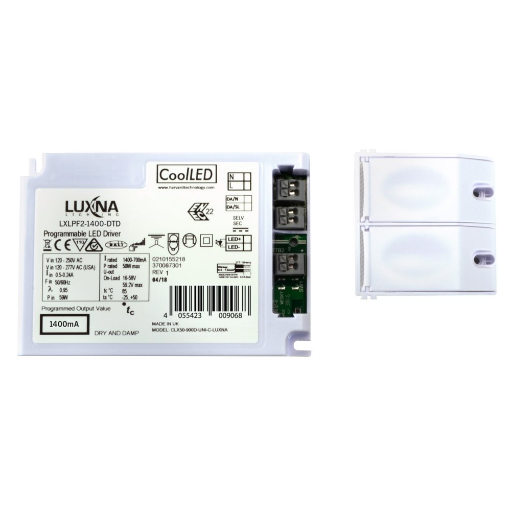 LED Panel Dimmable Driver, DALI & Touch, 1400mA