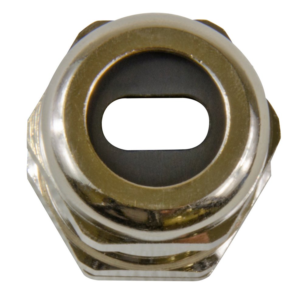 Flat Form Gland (1x 2.5 -4.0mm) - Brass [Pack of 5]