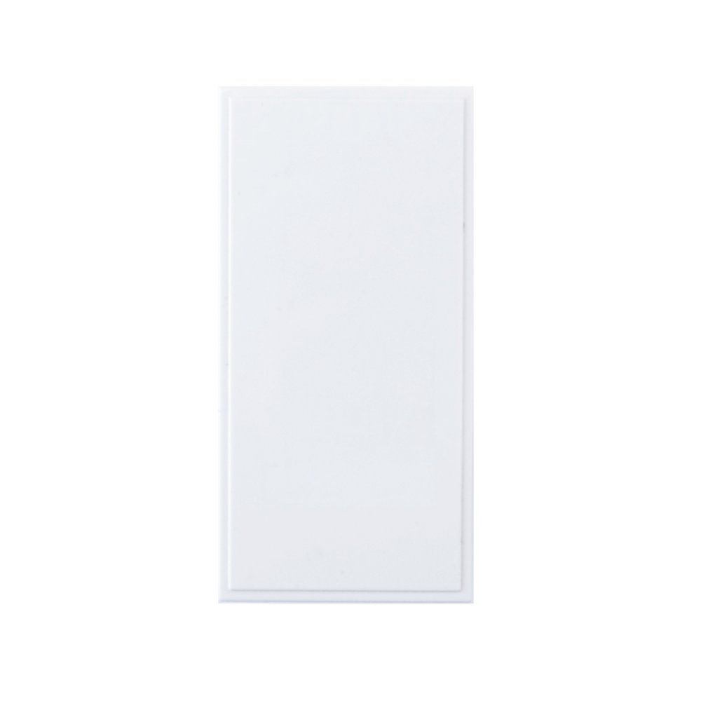1 Euro Module Blank 25x50mm White