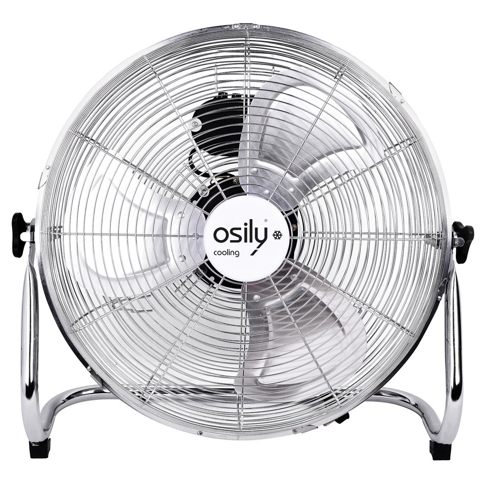 20" Adjustable Tilt Air Circulation Fan - Chrome
