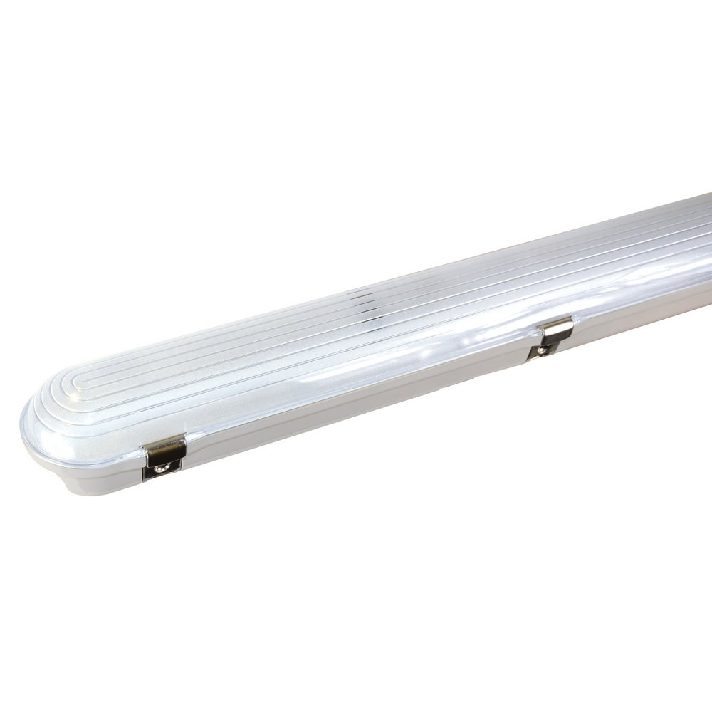 Non-Corrosive Single LED, 5ft, 30W, 3600lm, 5000K, IP65, White