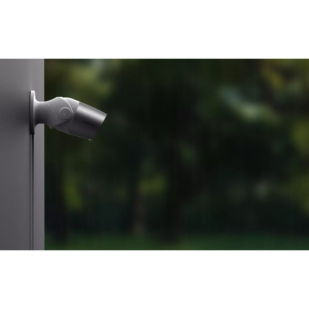 Outdoor Weatherproof Wi-Fi Security Camera, 100°, 1920 x 1080, IP54, Silver