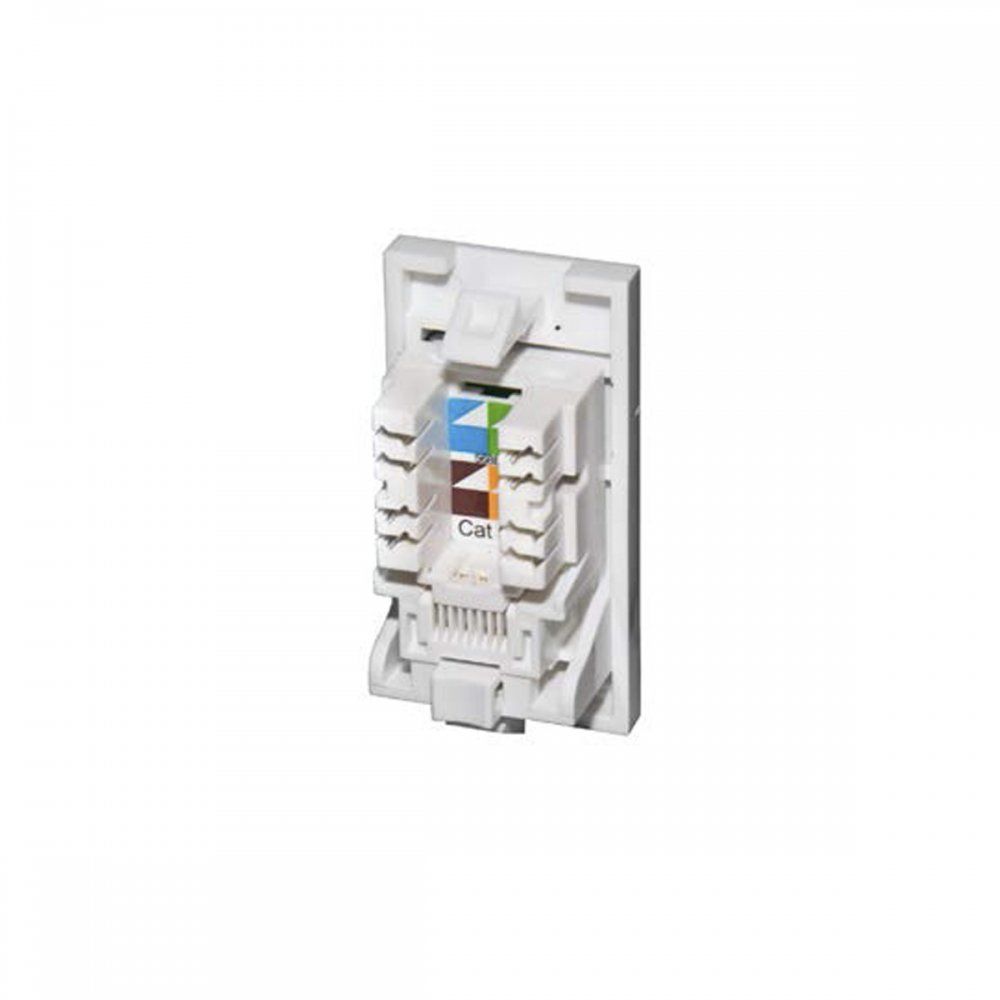 Module Cat5e UTP 50x25mm White