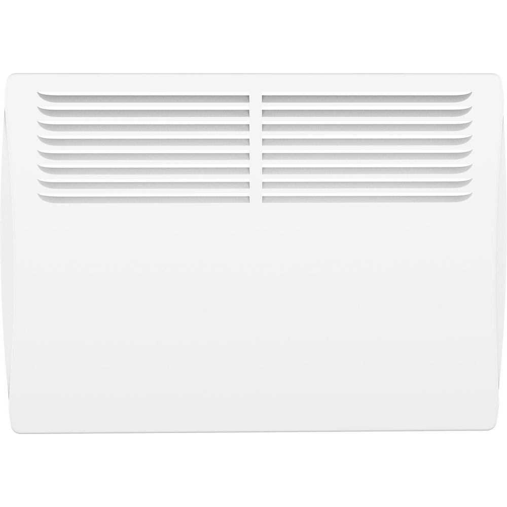 1kW Wall Mounted Panel Heater with LCD Display, 10m², 437mm x 618mm x ...