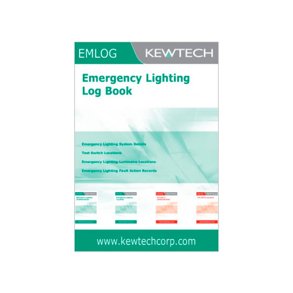 Emergency Lighting Log Book A4