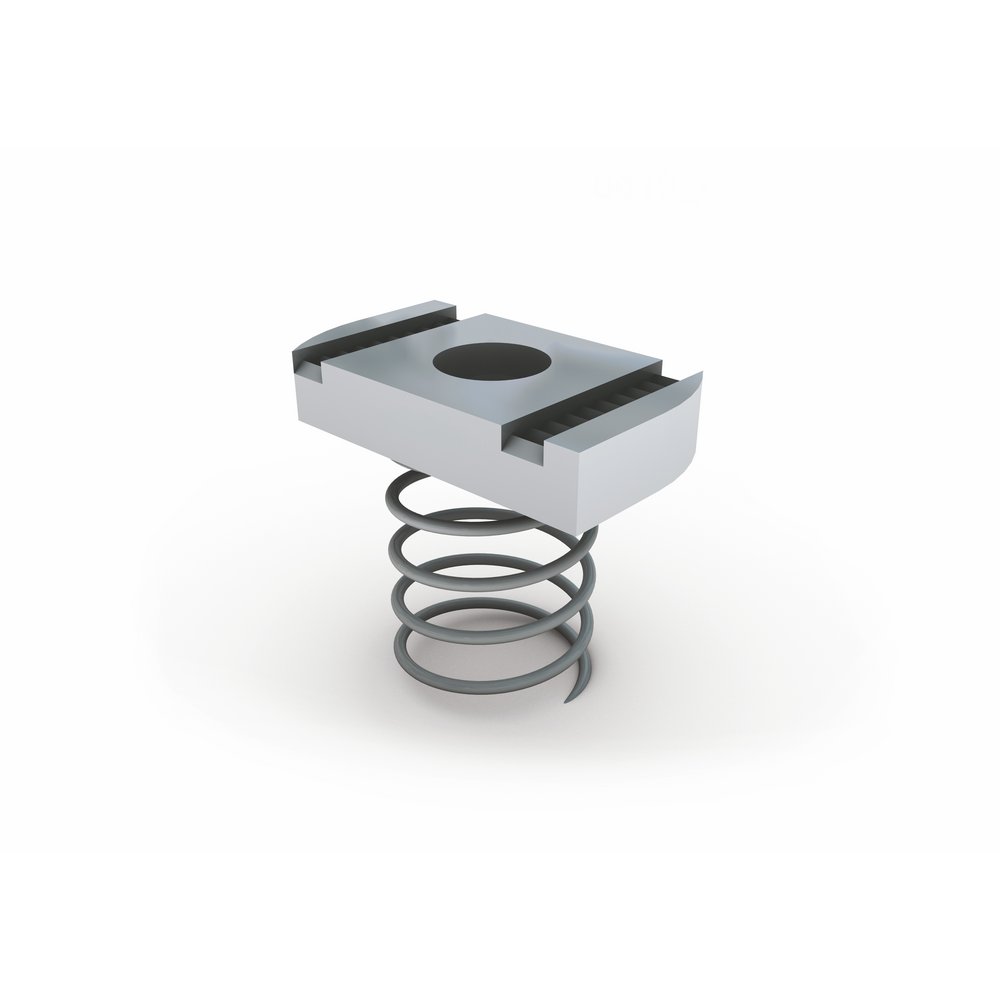 M8 Long Spring Channel Nut [Pack of 100]