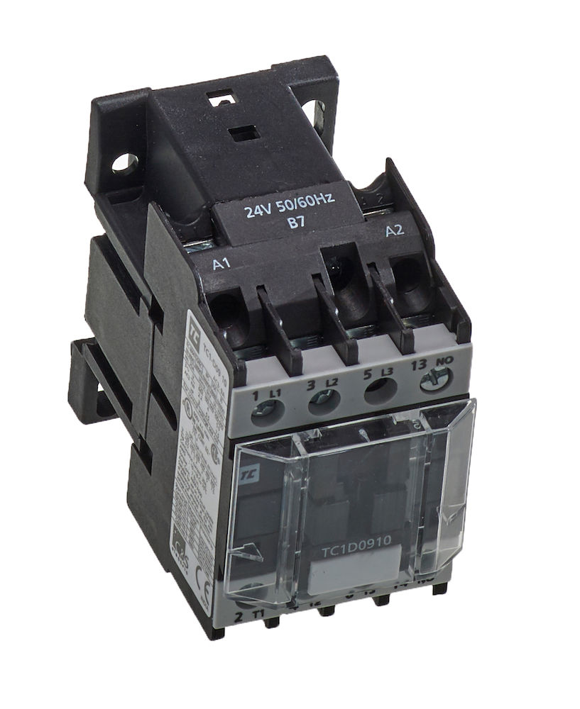 5.5kW 12A AC3 (25A AC1) 4 Pole Contactor 230V AC 4N/O