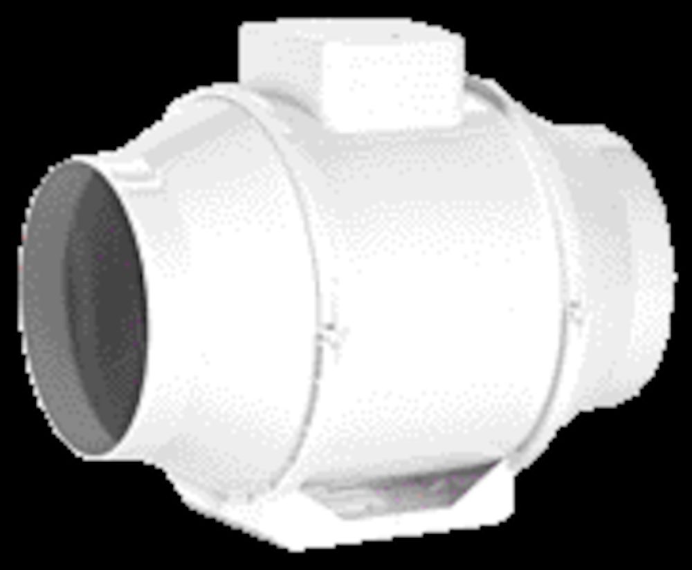 100mm Vitalis In-Line Mixed Flow High Performance Fan