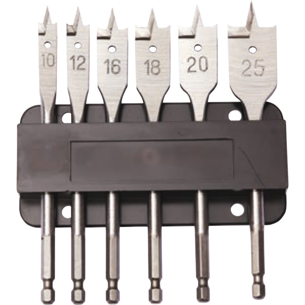 Flat Bit Set, 6 Piece