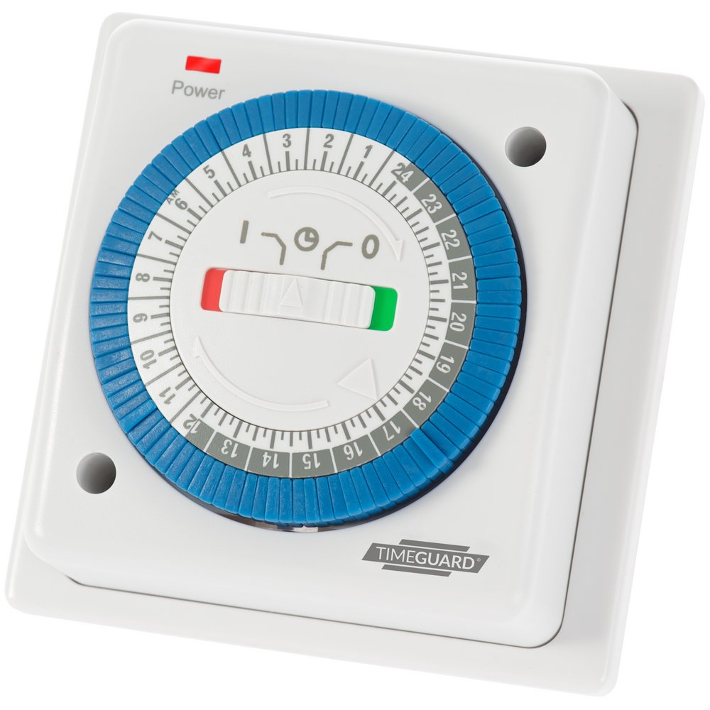 Compact General Purpose Timeswitch with Voltage Free Contacts, 24 Hour ...