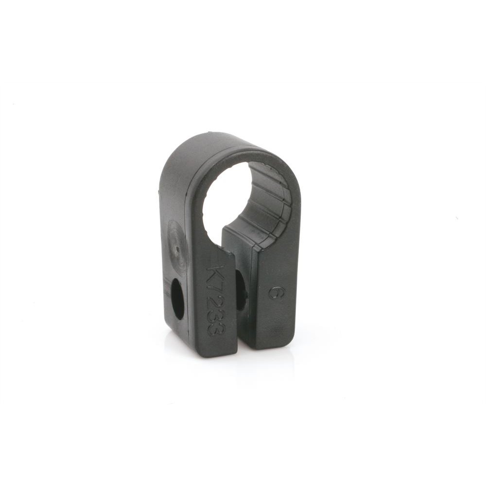 Nylon Wraparound Cable Cleat, 45.7mm, M10, Black