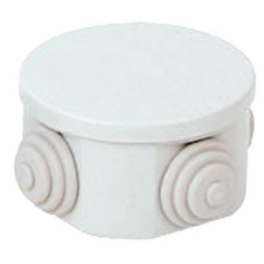 Glanded Junction Box, 85mm x 45mm, IP44, Grey