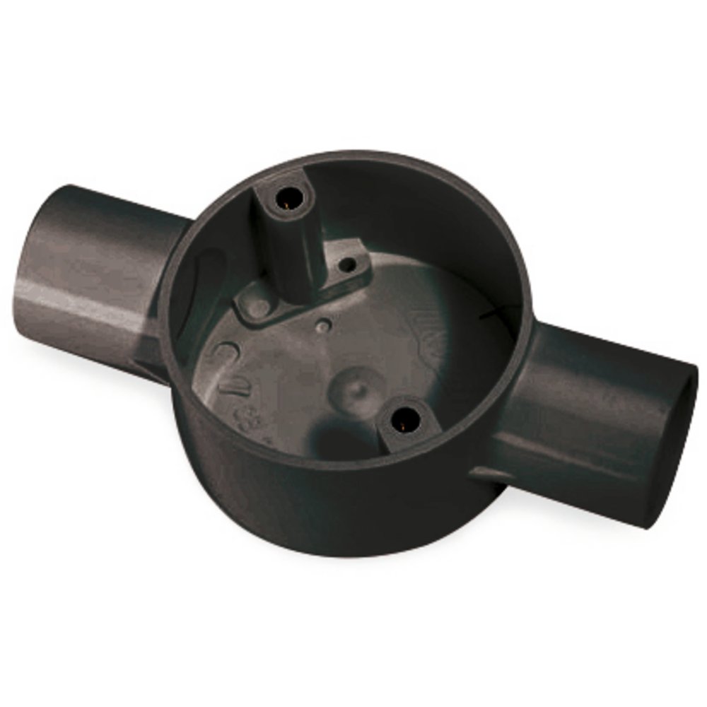 20mm Conduit 5Pcs PVC Conduit Box Junction Box 1 Way 25mm With Cover ...