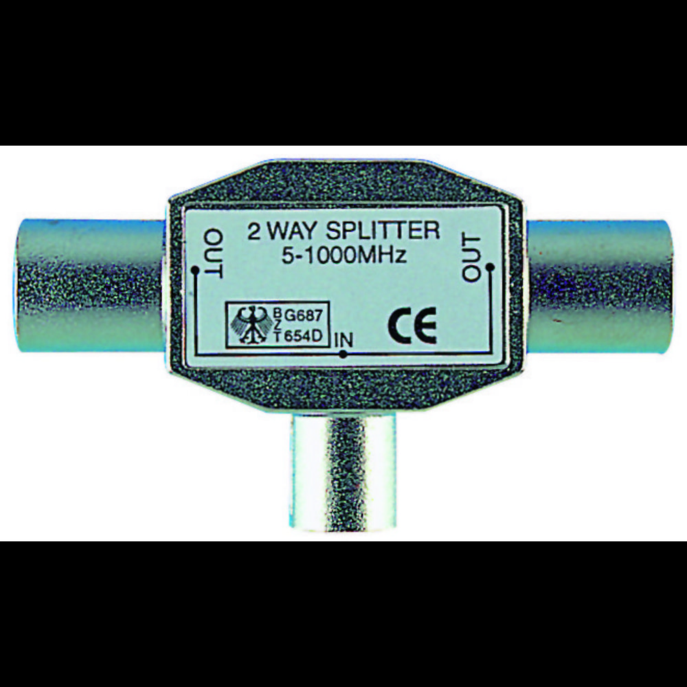 Coax T Splitter