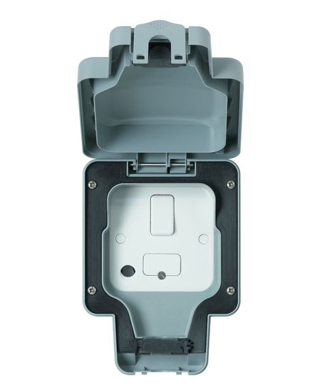 Masterseal Plus 13A IP66 1 Gang DP Switched Fused Spur