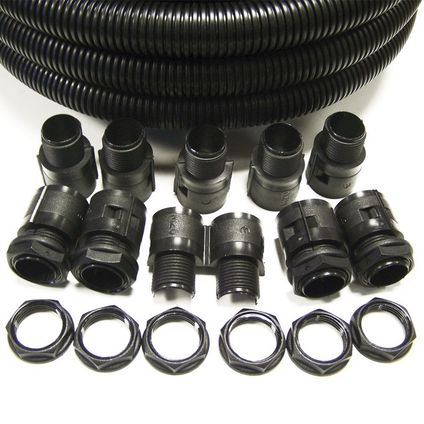 ERSCP20PPB Eris Industrial IP40 20mm x 10m Black Polypropylene ...