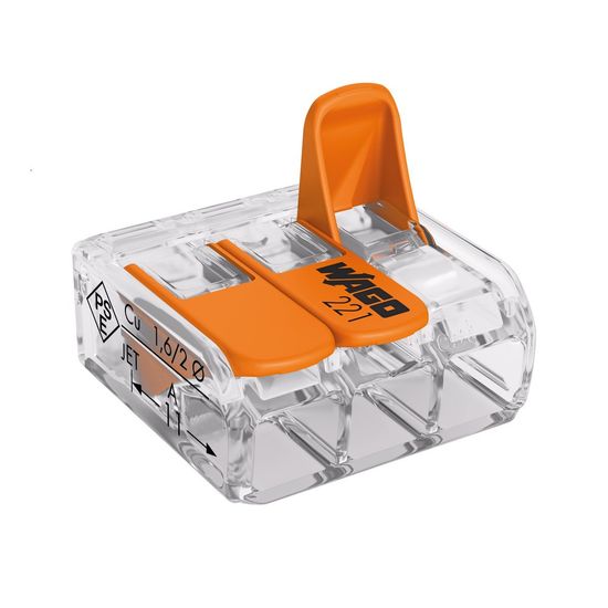 3 Way Compact Splicing Connector 4mm² [Pack of 50]