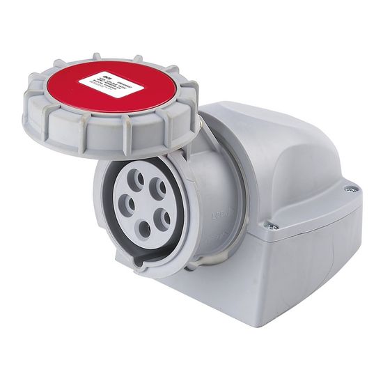 IP67 Surface Socket 16A 3P+N+E 415V