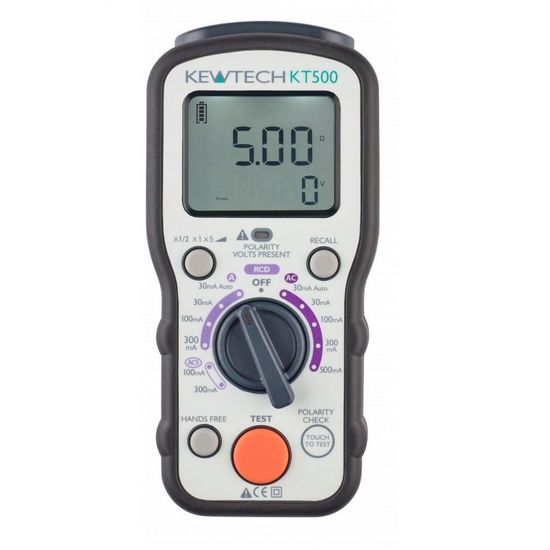 Digital RCD Tester with Auto Test