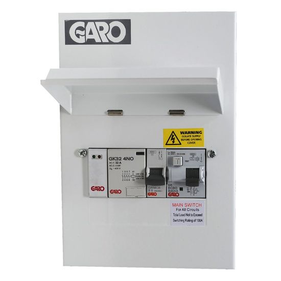 40A Consumer Unit, MCU Type A RCBO, PME Fault, EV Charger Compatible