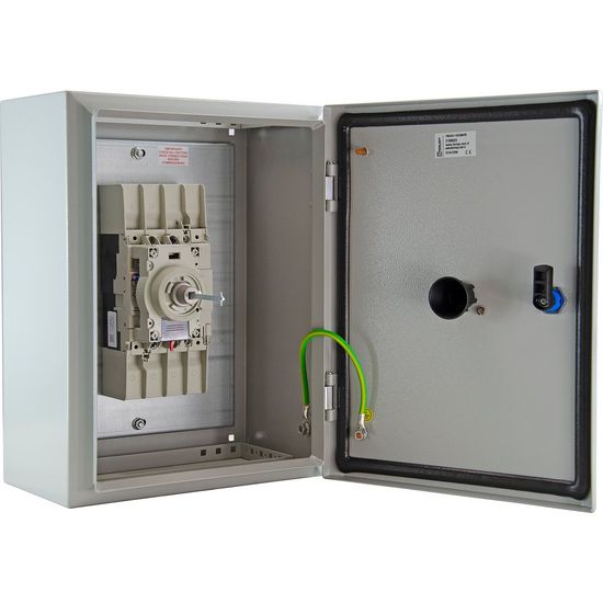 125A Enclosed MCCB, 4 Pole, 16kA, IP65, Grey