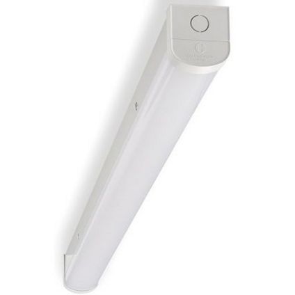 20W Single LED Batten, 4ft, 4000K, 2600lm, White, IP20, Borealis Range