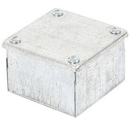 332GP Norslo Galvanised Steel Plain Adaptable Box, 75mm x 75mm x 50mm ...