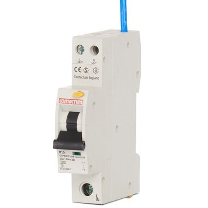 10A RCBO, 1 Pole, Class A, Type B, 10kA