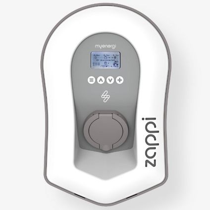 7kW Zappi Eco EV Charging Unit, Type 2, 1 Outlet, Mode 3, IP65, White