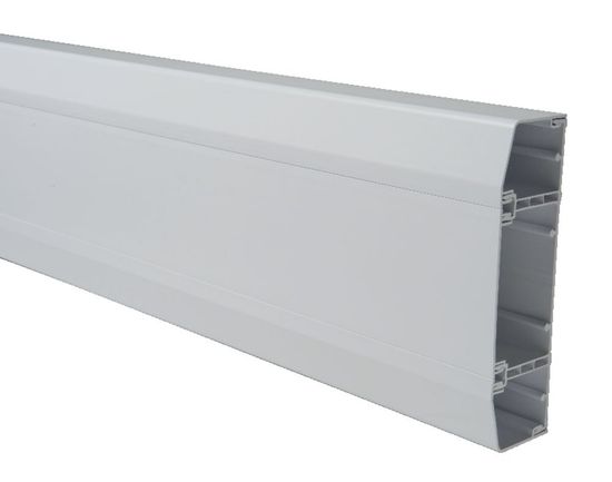 Apollo 3m 3 Compartment Dado Profile Trunking (170mm x 50mm) - White