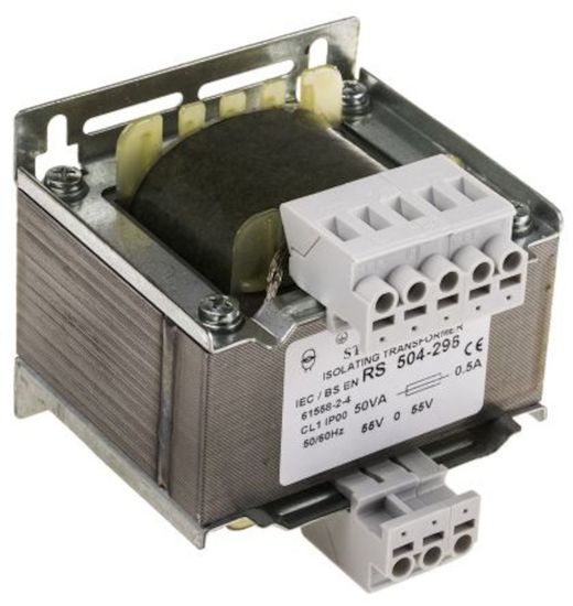 50VA Panel Transformer 230/400V Primary - 12/24/48/110/240V Secondary
