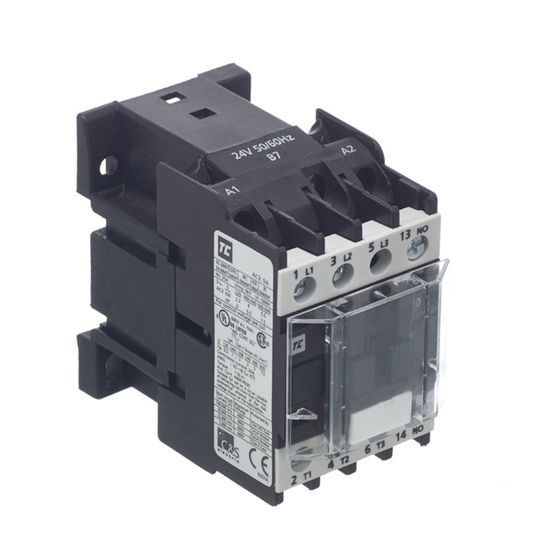 5.5kW 12A AC3 (25A AC1) 3 Pole Contactor 415V AC 1N/O Aux
