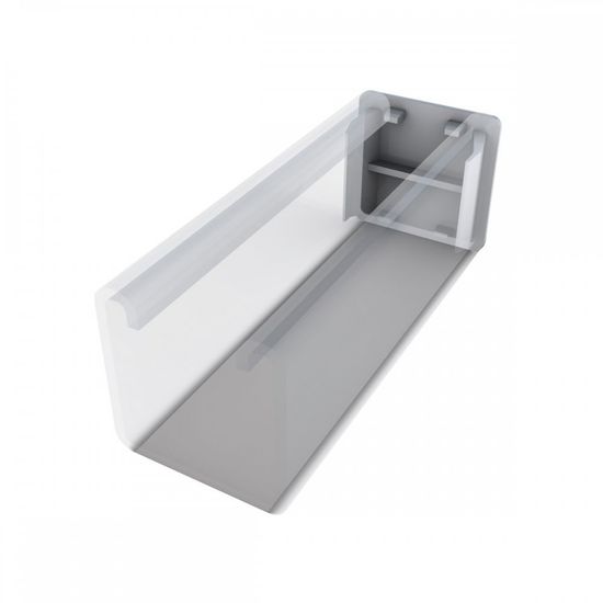 PVC End Cap (Deep) - Black