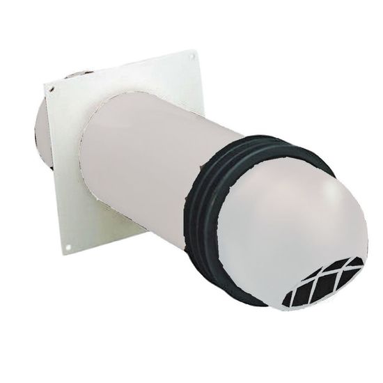 Cowled High Rise Kit (100mm) - White