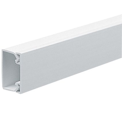 MMT2WH Marshall Tufflex Trunking Profile, 25mm x 16mm, 3m, PVC, White ...