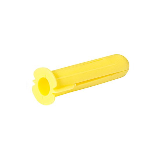 Thorsman Economy Wall Plugs - Yellow [Pack of 100]