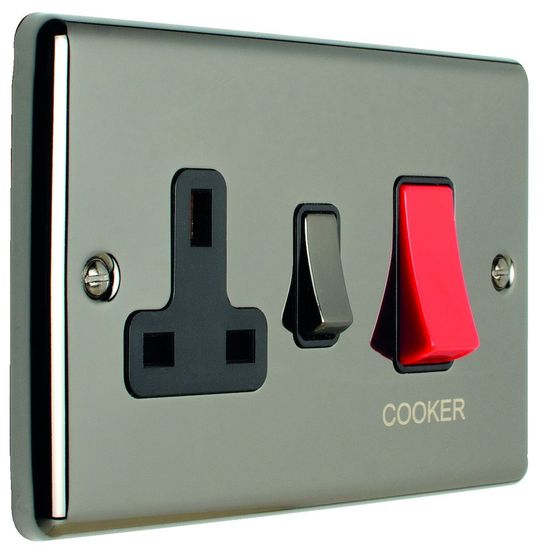 Cooker Control Unit - Black Nickel/Black