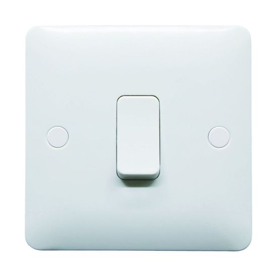 1 Gang Intermediate Switch White
