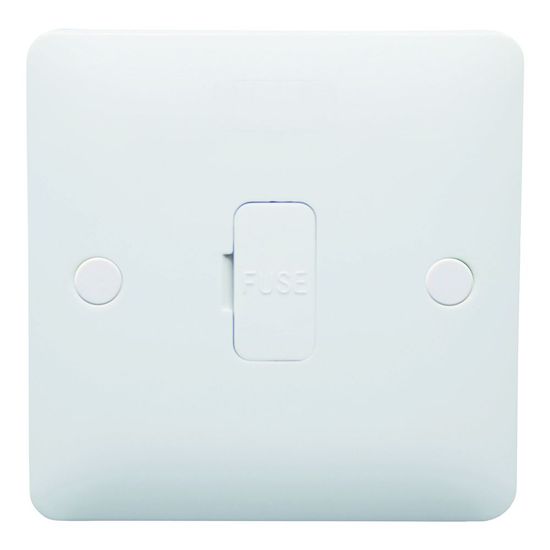 1 Gang 13A Unswitched Fused Spur White 1 Gang 13A Unswitched Fused Spur White